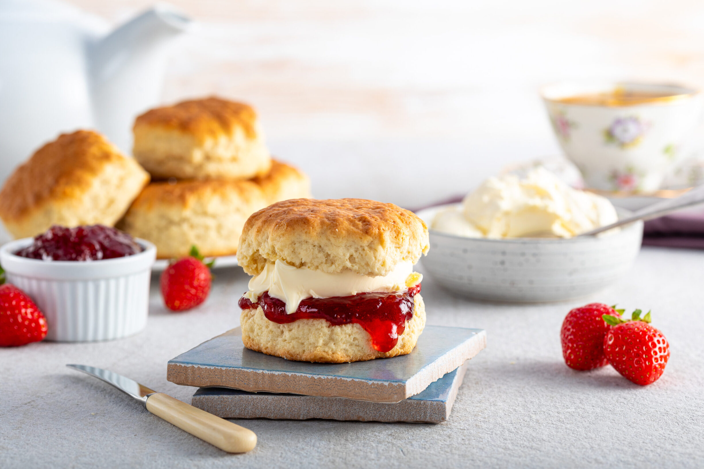 All Butter Devon Scones - Haywood & Padgett