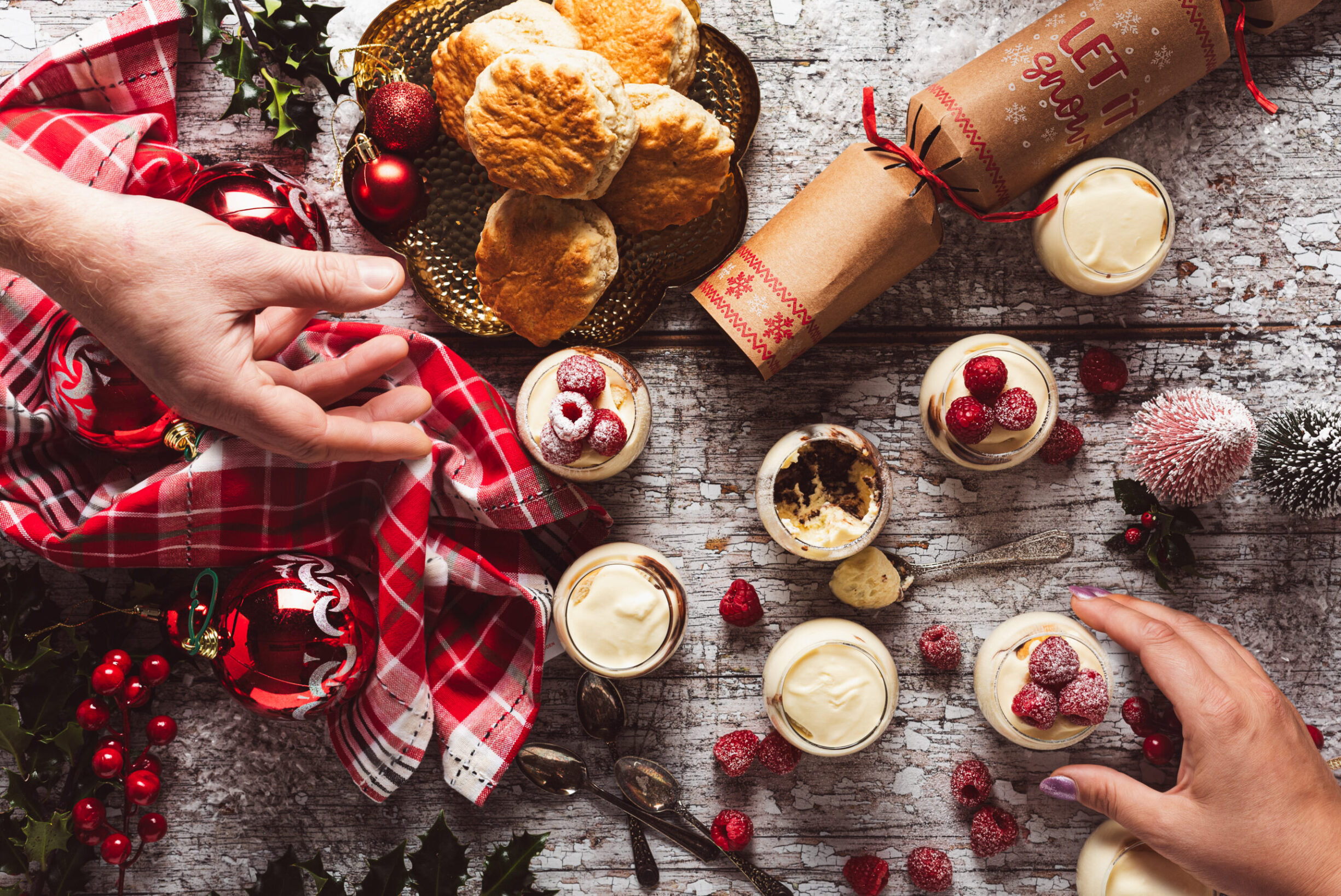 White Chocolate & Scone Tiramisu - Haywood & Padgett